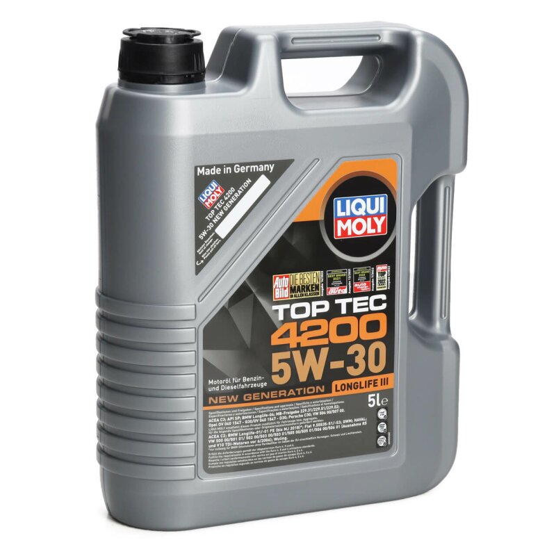 Liqui Moly Top Tec 4200, 5W-30, 5l Motoröl, 77,95 CHF