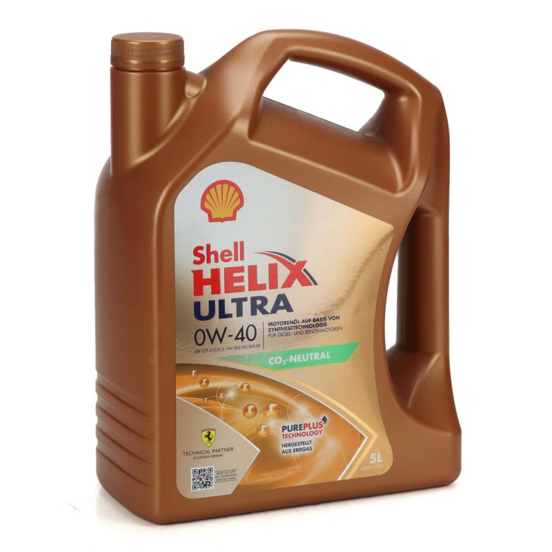 Shell Helix Ultra, 0W-40, 5l Motoröl, 72,95 CHF